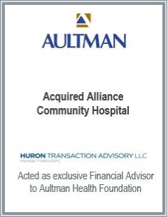 Huron Transaction Advisory - Huron