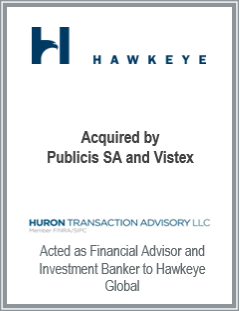 Huron Transaction Advisory - Huron