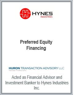 Huron Transaction Advisory - Huron