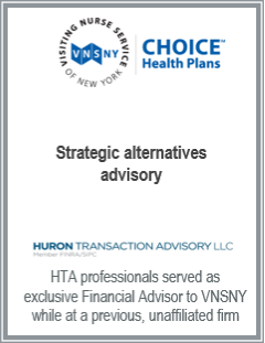 Huron Transaction Advisory - Huron